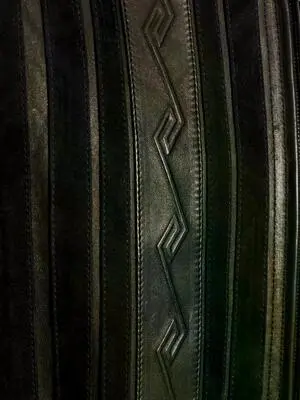 Versace Greca-embossed Panelled Jacket