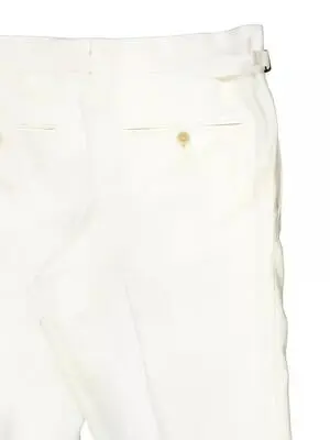 TOM FORD Pressed-crease Silk Trousers