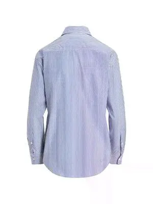 Ralph Lauren Striped Embroidered Logo Shirt