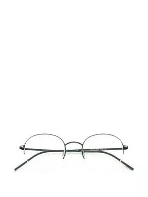 Giorgio Armani Half-rim Round Frame Glasses