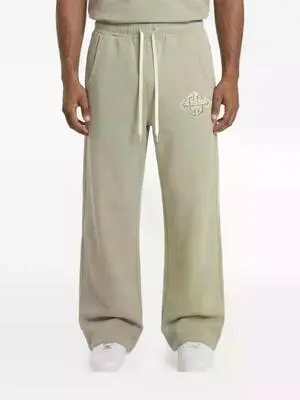 EXIT SOCIETY Fractured X Logo-print Drawstring Track Pants