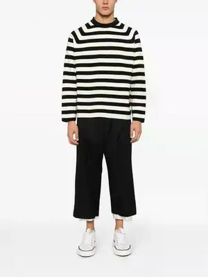 Sunnei Striped Cotton Sweatshirt