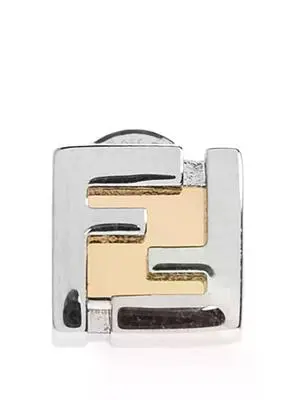 Fendi Ff Motif Earring - Silver
