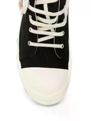 Rick Owens Star-embroidered Sneakers