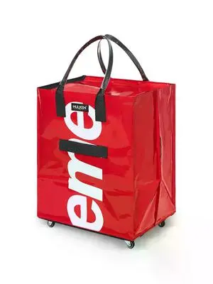 Supreme Hulken Rolling Logo-patch Tote Bag - Red