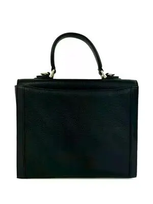 Burberry 20th Century Leather Satchel