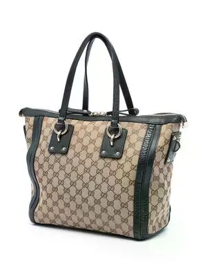 Gucci Gg Canvas Charm Satchel