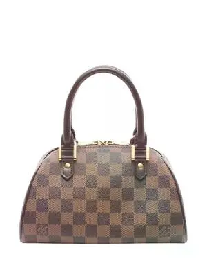 LOUIS VUITTON Damier Ebene Mini Ribera Handbag
