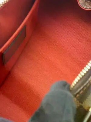 LOUIS VUITTON Damier Ebene Mini Ribera Handbag