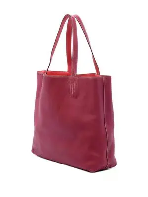 Hermès 2014 Clemence Double Sens 36 Tote Bag - Red