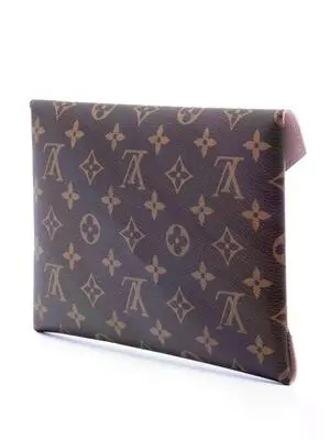 LOUIS VUITTON 2018 Monogram Pochette Kirigami Set Clutch Bag - Brown