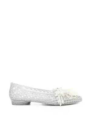HEAVENLY JELLY Glitter Embellished Flat Pumps