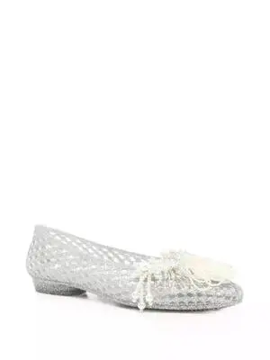 HEAVENLY JELLY Glitter Embellished Flat Pumps