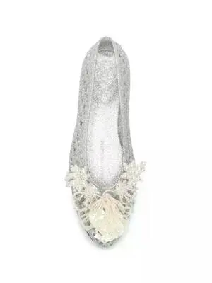 HEAVENLY JELLY Glitter Embellished Flat Pumps