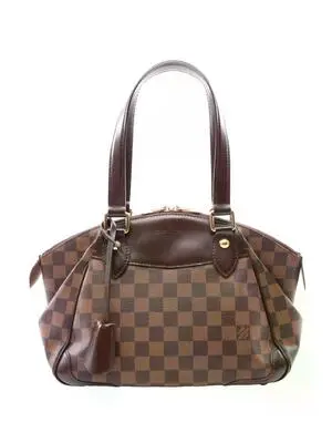 LOUIS VUITTON Damier Ebene Verona Pm Handbag