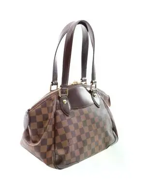 LOUIS VUITTON Damier Ebene Verona Pm Handbag