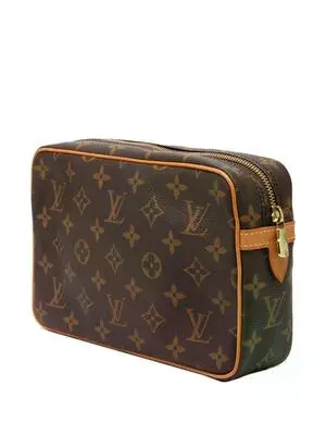 LOUIS VUITTON Monogram Compiègne Clutch Bag