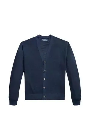Polo Ralph Lauren Waffle-knit V-neck Cardigan