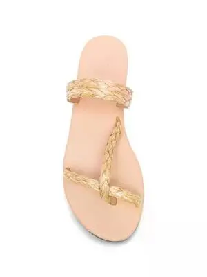 ANCIENT GREEK SANDALS Daphnae Raffia Sandals