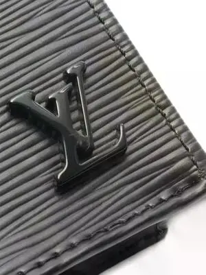LOUIS VUITTON Petite Sac Plat Epi Handbag - Black
