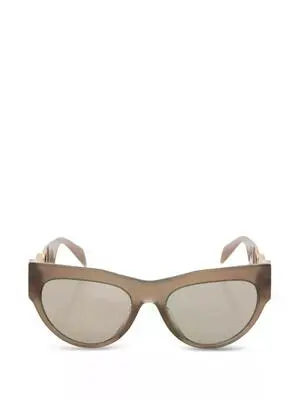 Versace Medusa Greca Cat-eye Sunglasses - Brown