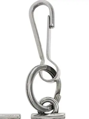 Balenciaga Letter-charm Keyring