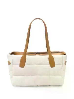 VEECOLLECTIVE Small Tela Shoulder Bag - Neutrals