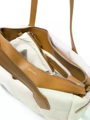VEECOLLECTIVE Small Tela Shoulder Bag - Neutrals