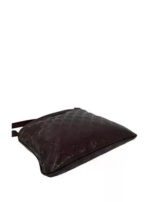 Gucci Gg Imprimé Crossbody Bag - Red