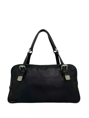 Loewe Leather Studded Anagram Handbag