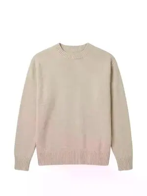 JURTA Ribbed-trim Round-neck Sweater