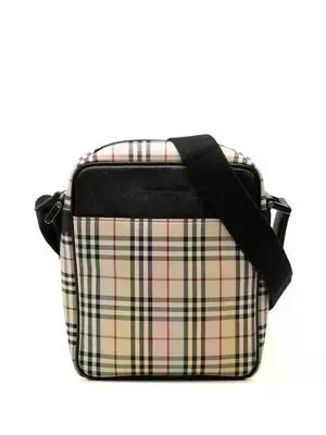 Burberry House Check Canvas Crossbody Bag