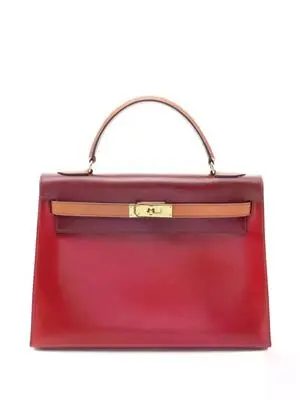 Hermès 1986 Kelly 32 Handbag - Red