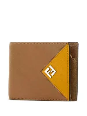 Fendi Lui Leather Wallet - Neutrals