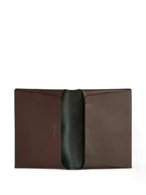 JIL SANDER Grained Leather Passport Holder