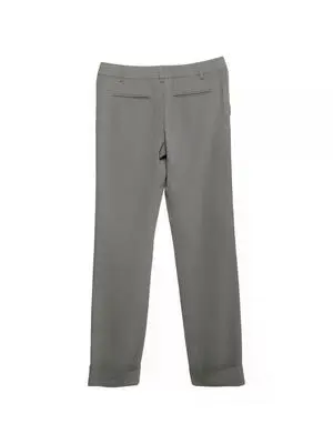 Emporio Armani Crepe Slim-fit Trousers
