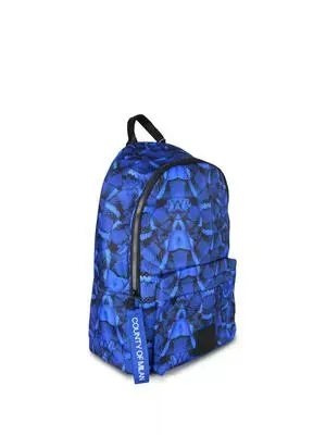 COUNTY OF MILAN Snake Print Backpack