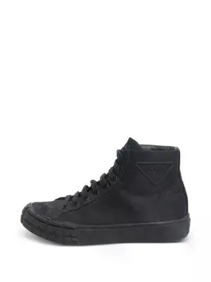 Prada Cassetta Wheel High-top Sneakers