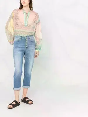 DONDUP Koons Loose-fit Cropped Jeans