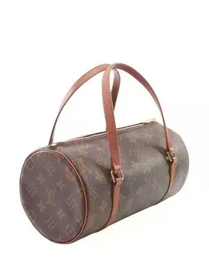 LOUIS VUITTON Monogram Papillon 26 Handbag - Brown