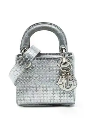 Dior Silver Tone Mini Bags