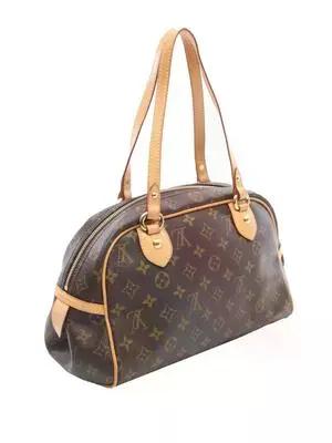 LOUIS VUITTON Monogram Montorgueil Pm Handbag - Brown