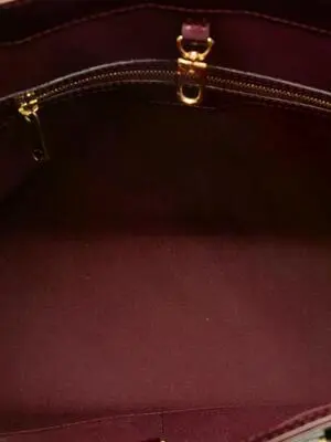 LOUIS VUITTON Monogram Vernis Avalon Mm Tote Bag - Red