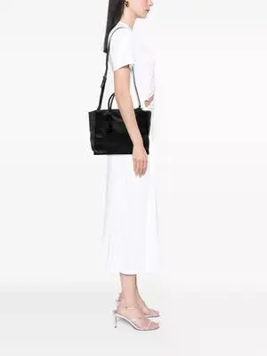 Prada Glace Calf Twin Pocket Double Handle Satchel