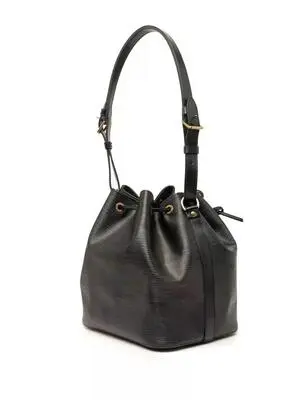 LOUIS VUITTON Epi Petit Noe Bucket Bag - Black