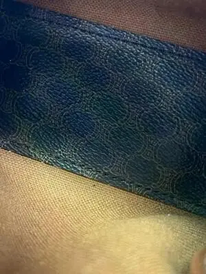 Celine Macadam Coated Canvas Satchel