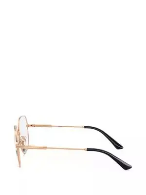 Versace Geometric-frame Glasses - Pink