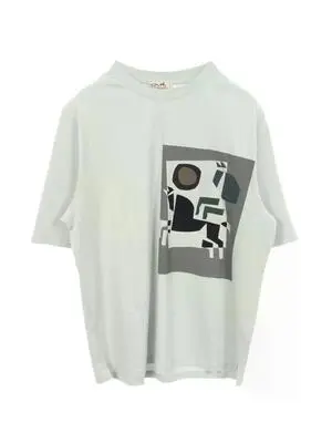 Hermès 2010s Velky Lov Graphic-print T-shirt