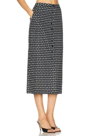 FRAME The Polka Dot Skirt