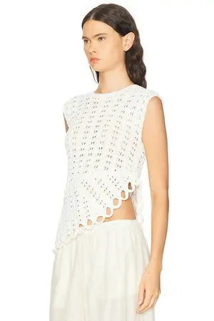 Loulou De Saison Saez Asymmetric Sleeveless Top